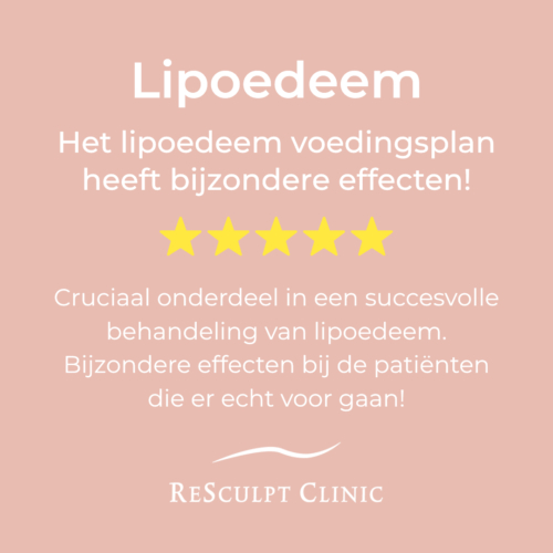 Lipoedeem dieet volgen? Gezonde voeding en lipoedeem - ReSculpt Clinic