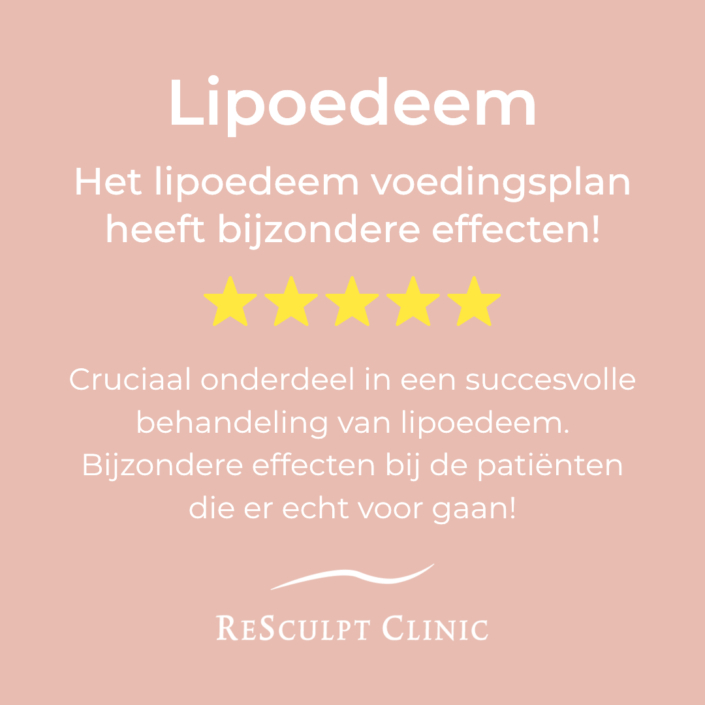 Lipoedeem dieet volgen? Gezonde voeding en lipoedeem - ReSculpt Clinic